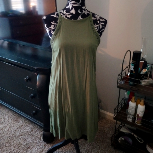Mudd | Dresses | Mudd Army Green Dress | Poshmark